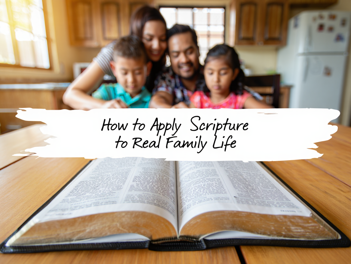 How to Apply Scripture to Real Family Life – Diet Coke and Diapers